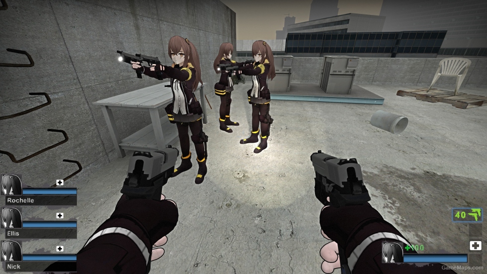 Only COMM UMP45 (request) (Mod) for Left 4 Dead 2 - GameMaps.com