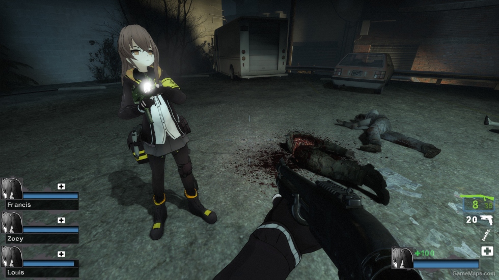 Only COMM UMP45 (request) (Mod) for Left 4 Dead 2 - GameMaps.com