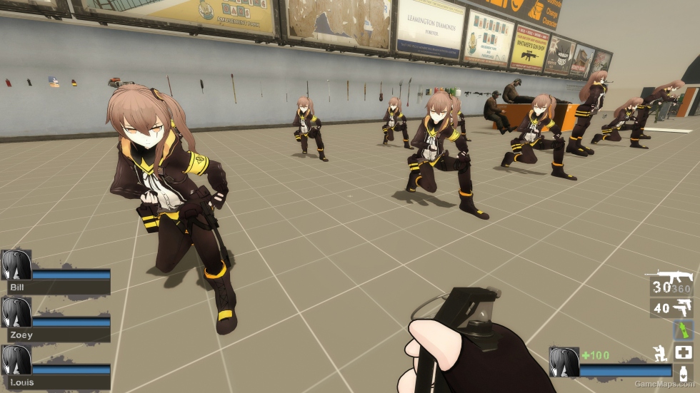 Only COMM UMP45 (request) (Mod) for Left 4 Dead 2 - GameMaps.com