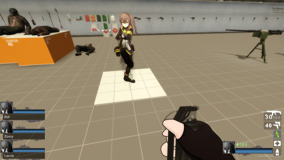 Only COMM UMP45 (request) (Mod) for Left 4 Dead 2 - GameMaps.com