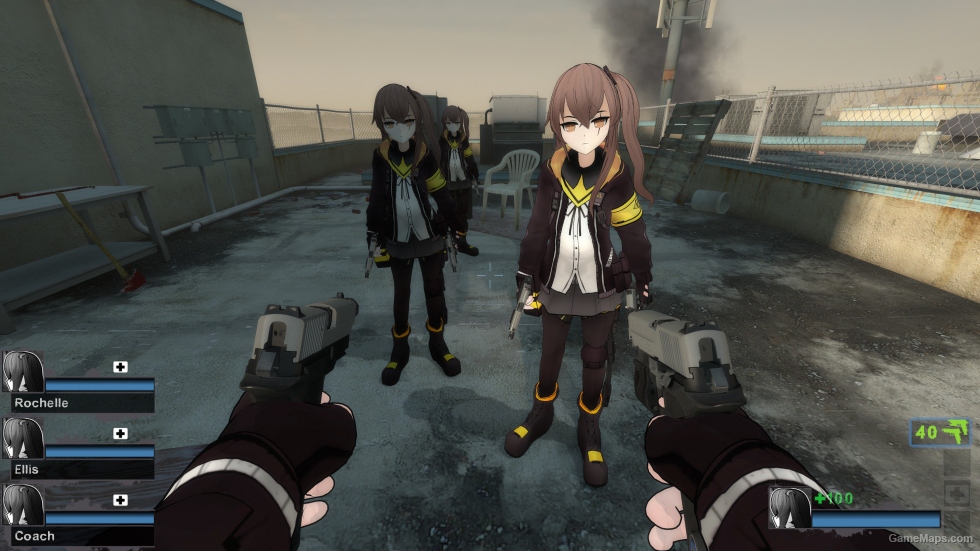 Only COMM UMP45 (request) (Mod) for Left 4 Dead 2 - GameMaps.com