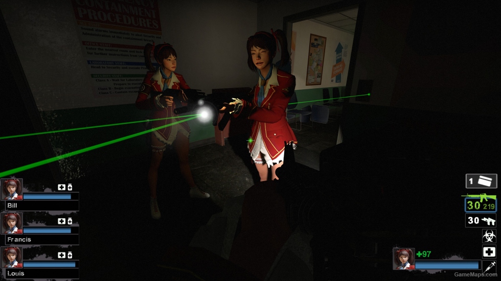 Only CS NZO2 Yuri Anna Zoey (request) (Mod) for Left 4 Dead 2 ...