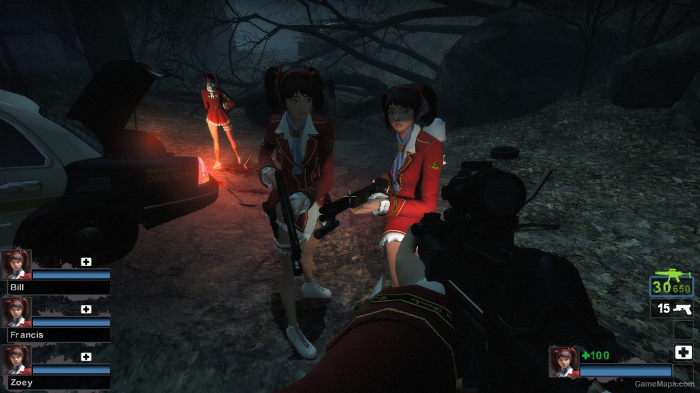 Only CS NZO2 Yuri Anna Zoey (request) (Mod) for Left 4 Dead 2 ...