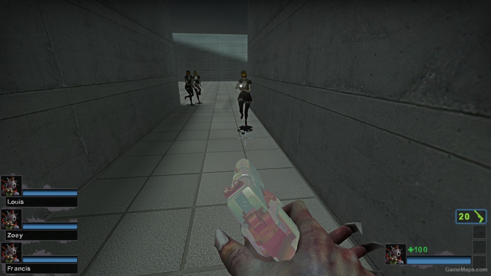 Only CSO nurse resident host Zoey (Mod) for Left 4 Dead 2 - GameMaps.com