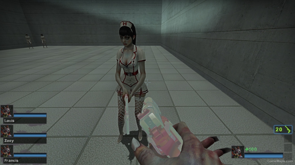 Only CSO nurse resident Zoey (Mod) for Left 4 Dead 2 - GameMaps.com