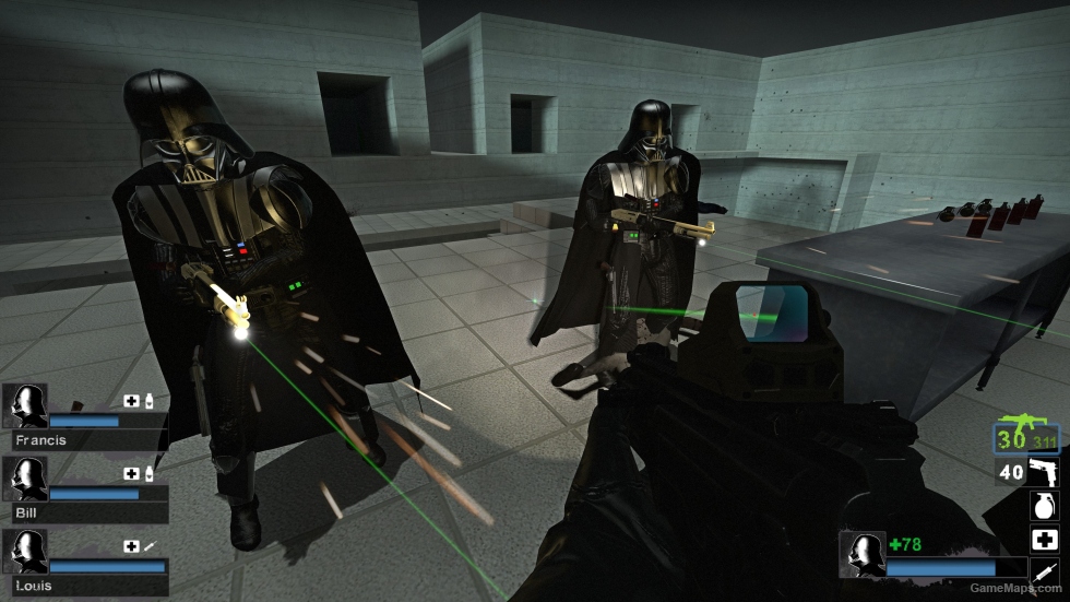 Only Darth Vader BF2 (request) (Mod) for Left 4 Dead 2 - GameMaps.com