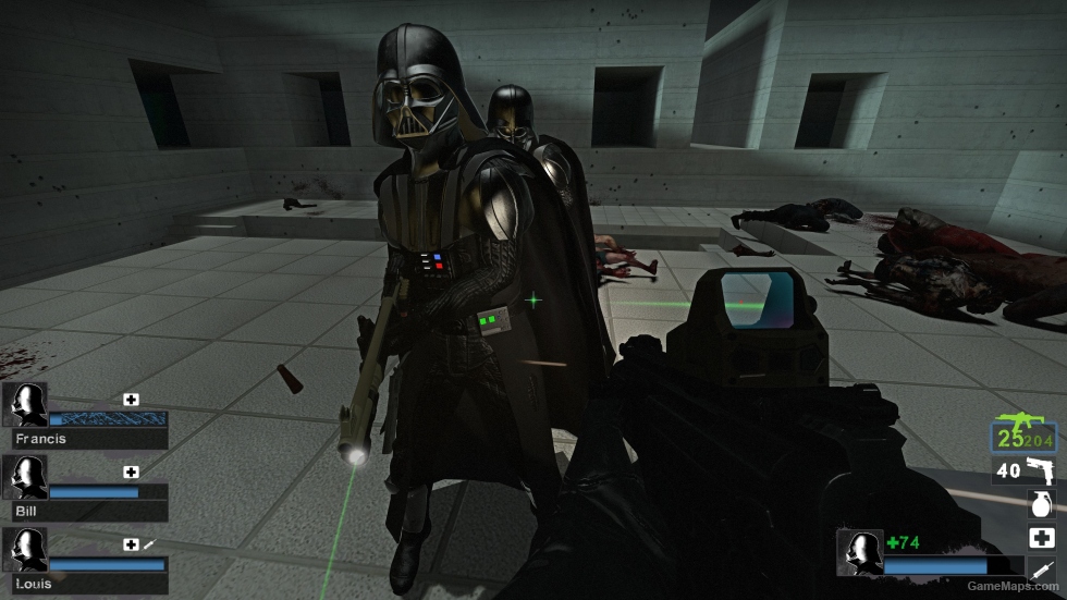 Only Darth Vader BF2 (request) (Mod) for Left 4 Dead 2 - GameMaps.com