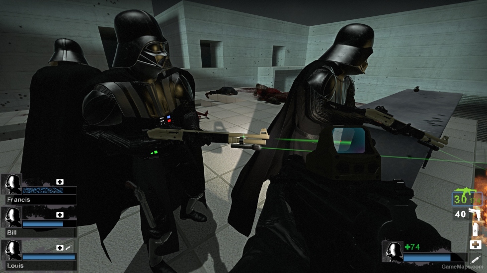 Only Darth Vader BF2 (request) (Mod) for Left 4 Dead 2 - GameMaps.com