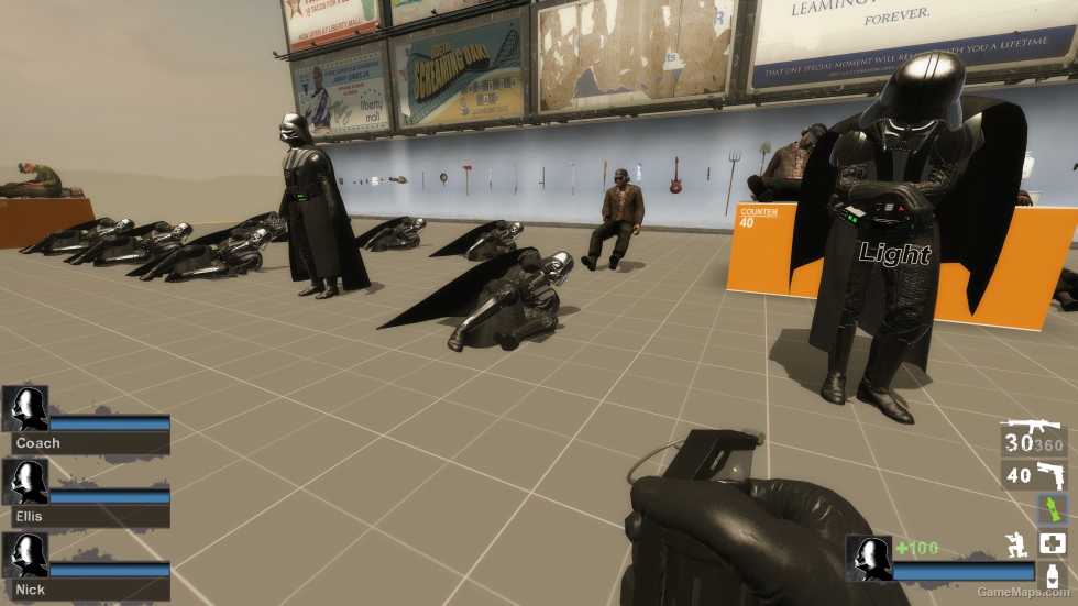 Only Darth Vader BF2 (request) (Mod) for Left 4 Dead 2 - GameMaps.com