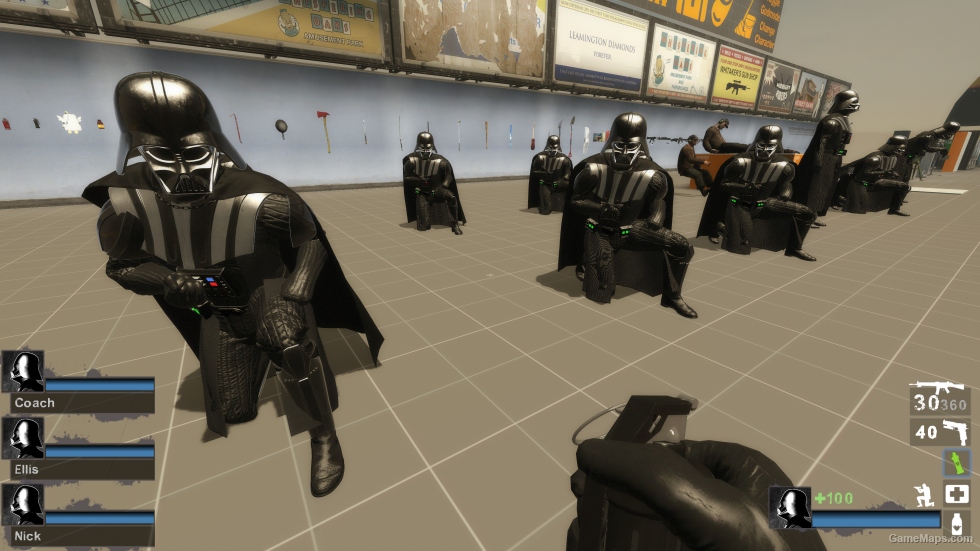 Only Darth Vader BF2 (request) (Mod) for Left 4 Dead 2 - GameMaps.com