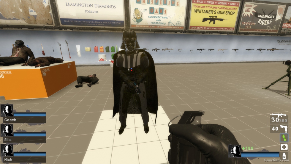 Only Darth Vader BF2 (request) (Mod) for Left 4 Dead 2 - GameMaps.com