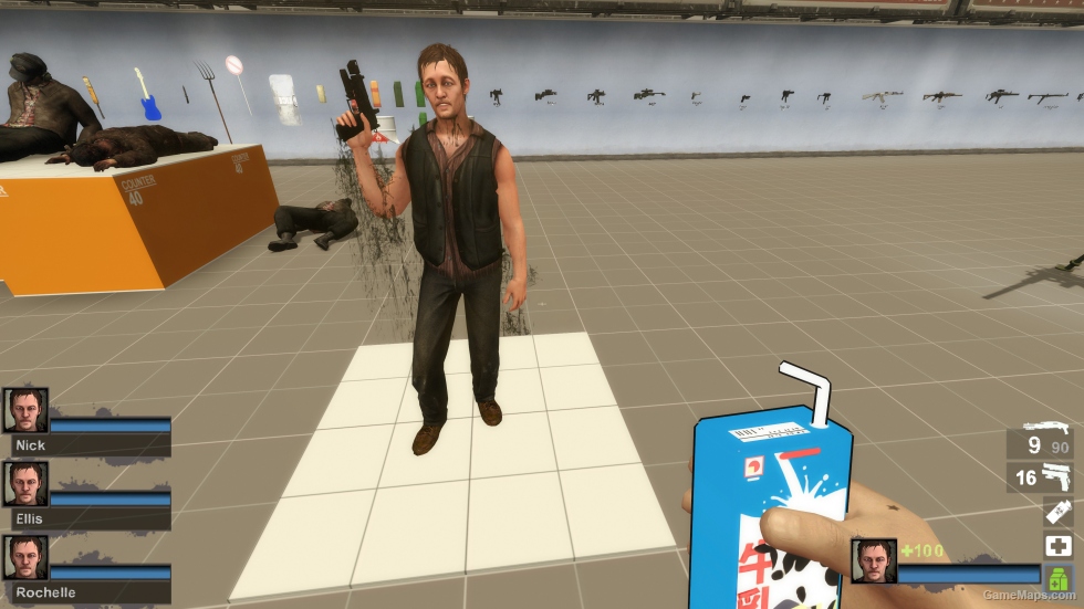 Only Daryl Dixon (request) (Mod) for Left 4 Dead 2 - GameMaps.com