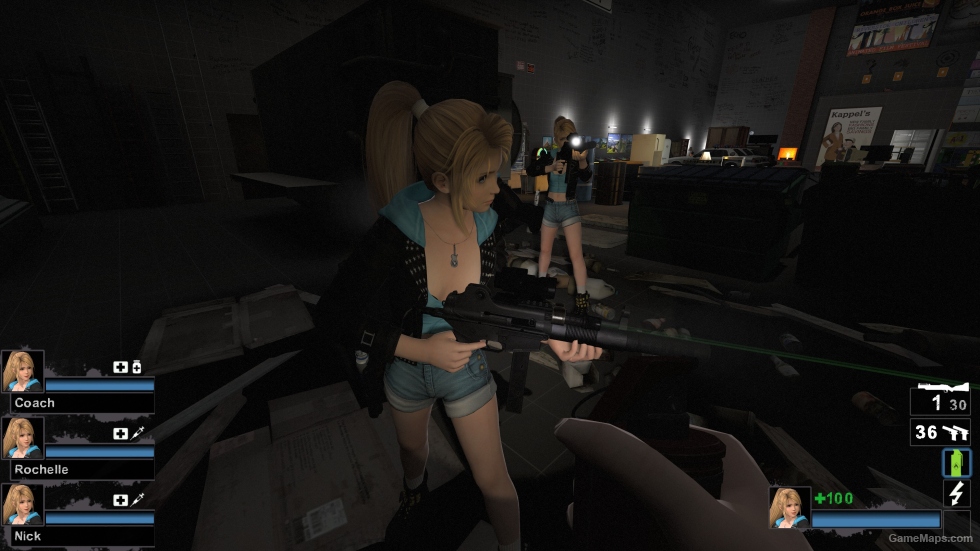 Only DOA5U Marie Rose CB Zoey (request) (Mod) for Left 4 Dead 2 - GameMaps.com