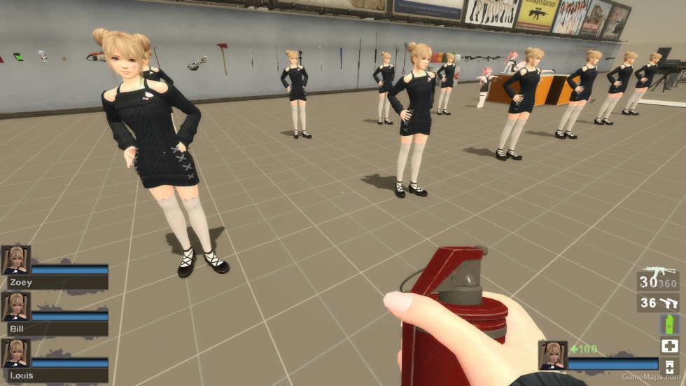 Only DOA6 Marie Rose C13 Zoey (request) (Mod) for Left 4 Dead 2 ...