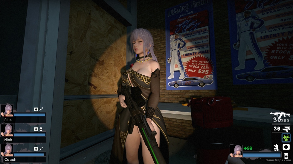 Only DOAXVV Fiona PN Zoey (request) (Mod) for Left 4 Dead 2 - GameMaps.com