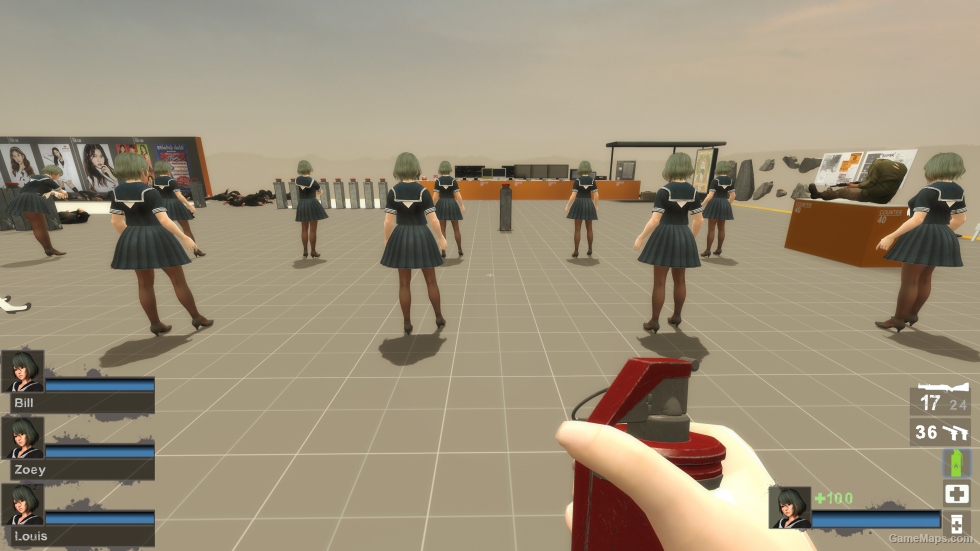 Only DOAXVV Tamaki SU Zoey (request) (Mod) for Left 4 Dead 2 - GameMaps.com