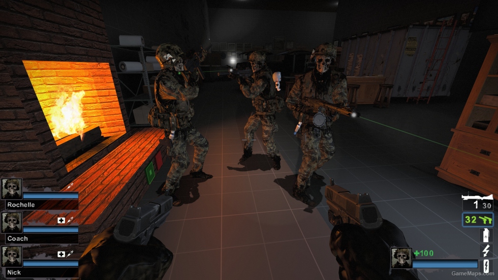Only DS Bill skeleton soldier (request) (Mod) for Left 4 Dead 2 ...