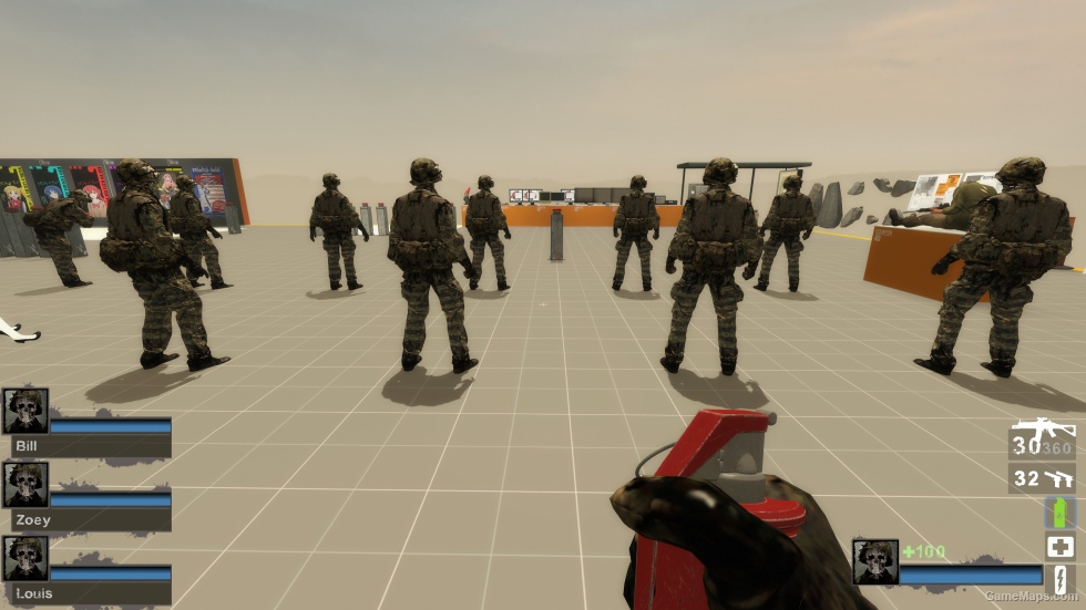 Only DS Bill skeleton soldier (request) (Mod) for Left 4 Dead 2 ...