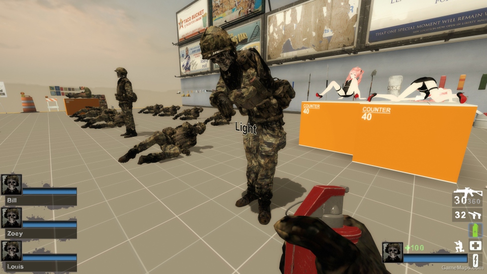 Only DS Bill skeleton soldier (request) (Mod) for Left 4 Dead 2 ...