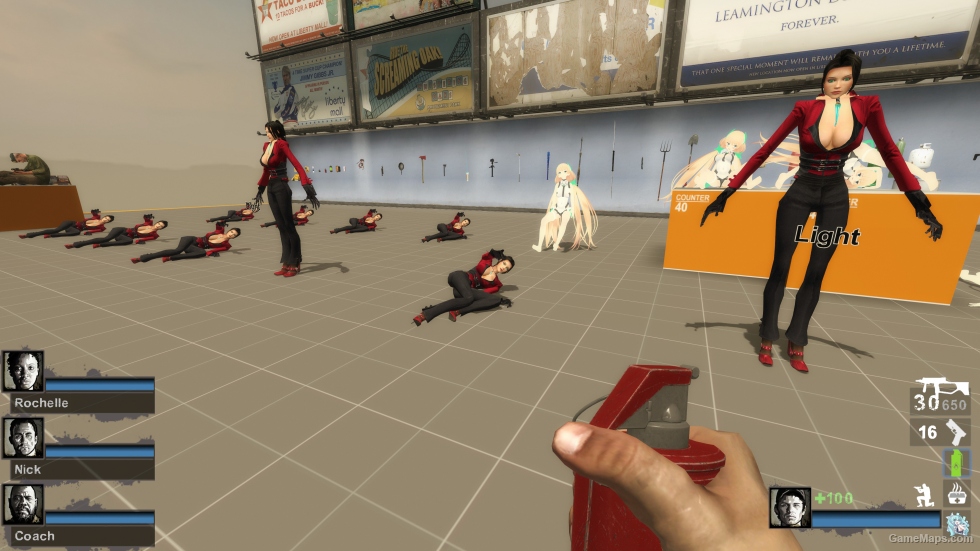 Only Elexis Sinclaire Zoey (request) (Mod) for Left 4 Dead 2 - GameMaps.com