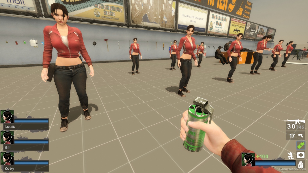 Only Enhanced Zoey VC (request) (Mod) for Left 4 Dead 2 - GameMaps.com