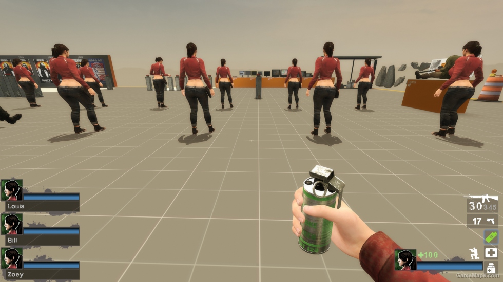 Only Enhanced Zoey VC (request) (Mod) for Left 4 Dead 2 - GameMaps.com