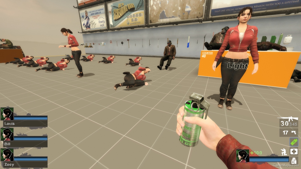 Only Enhanced Zoey VC (request) (Mod) for Left 4 Dead 2 - GameMaps.com