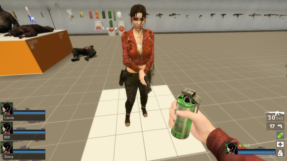 Only Enhanced Zoey VC (request) (Mod) for Left 4 Dead 2 - GameMaps.com