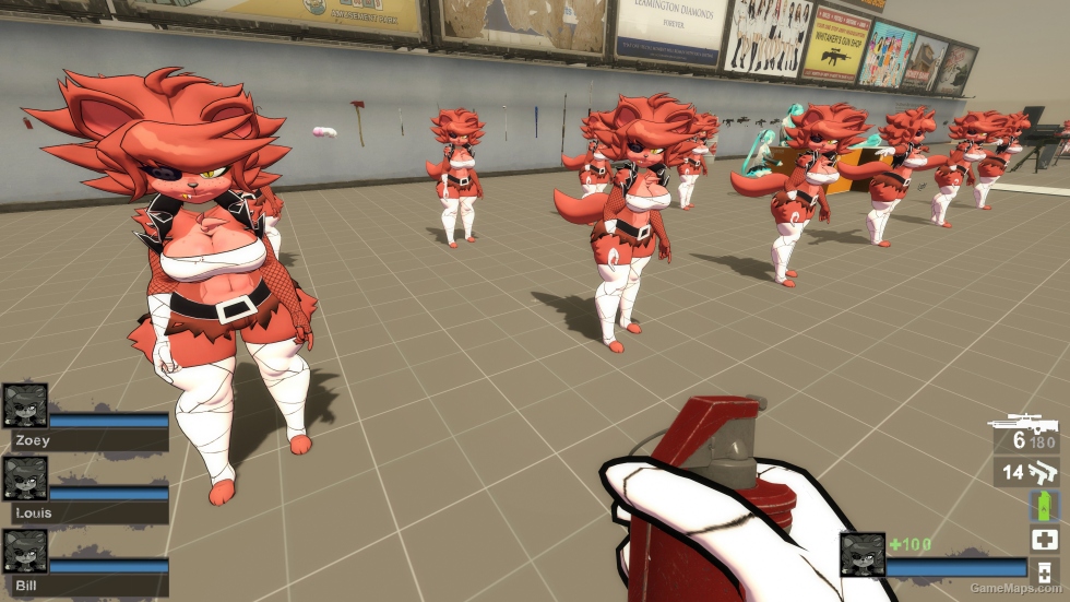 Only Fexa Zoey (request) (Mod) for Left 4 Dead 2 - GameMaps.com