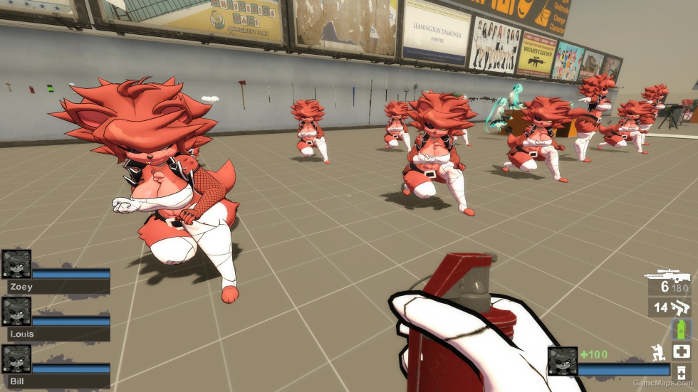 Only Fexa Zoey (request) (Mod) for Left 4 Dead 2 - GameMaps.com