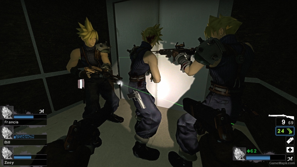 Only FFVII Cloud Strife (request) (Mod) for Left 4 Dead 2 - GameMaps.com