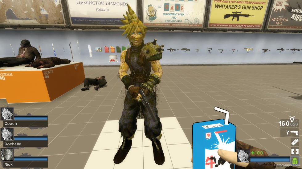 Only FFVII Cloud Strife (request) (Mod) for Left 4 Dead 2 - GameMaps.com