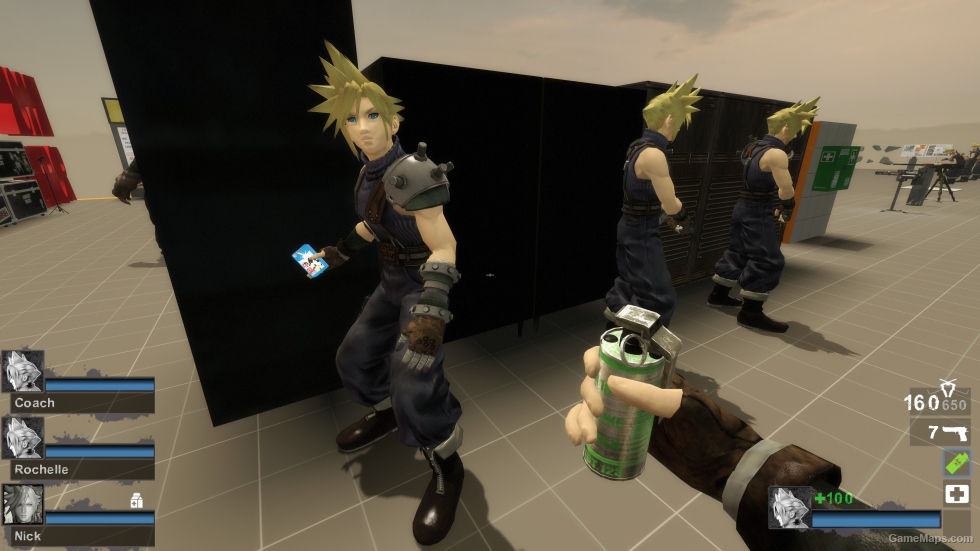 Only FFVII Cloud Strife (request) (Mod) for Left 4 Dead 2 - GameMaps.com