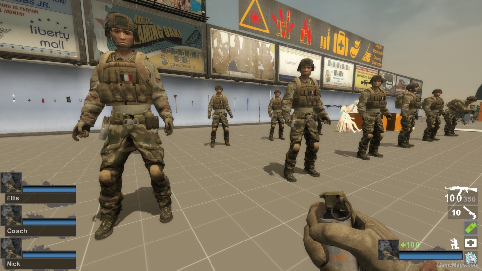 Only French Soldier (request) (Mod) for Left 4 Dead 2 - GameMaps.com