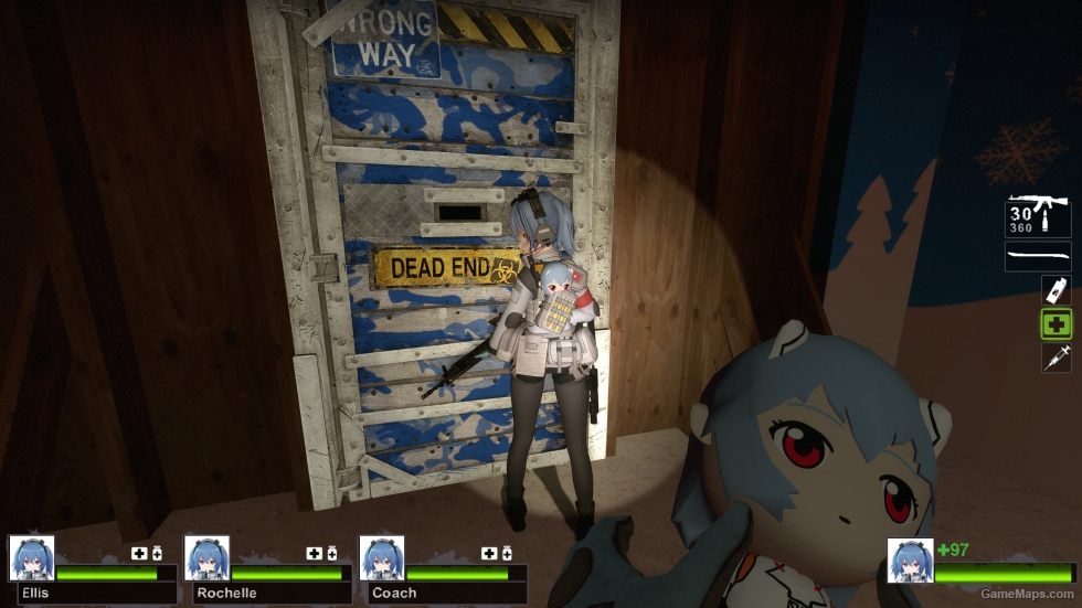 Only GF2 Colphne Zoey (request) (Mod) for Left 4 Dead 2 - GameMaps.com