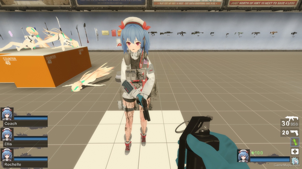 Only GF2 Exilium Colphne Zoey (request) (Mod) for Left 4 Dead 2 ...