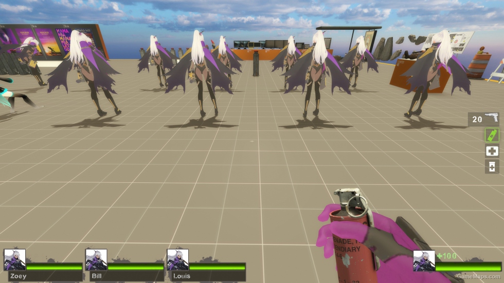 Only GF2 Exilium Nemesis Zoey (request) (Mod) for Left 4 Dead 2 ...