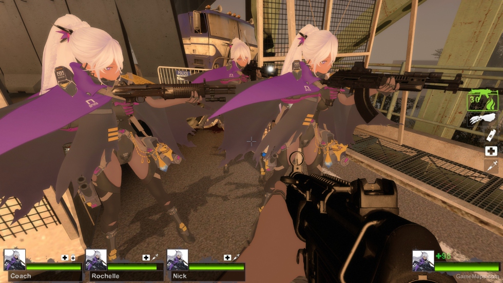 Only GF2 Exilium Nemesis Zoey (request) (Mod) for Left 4 Dead 2 ...