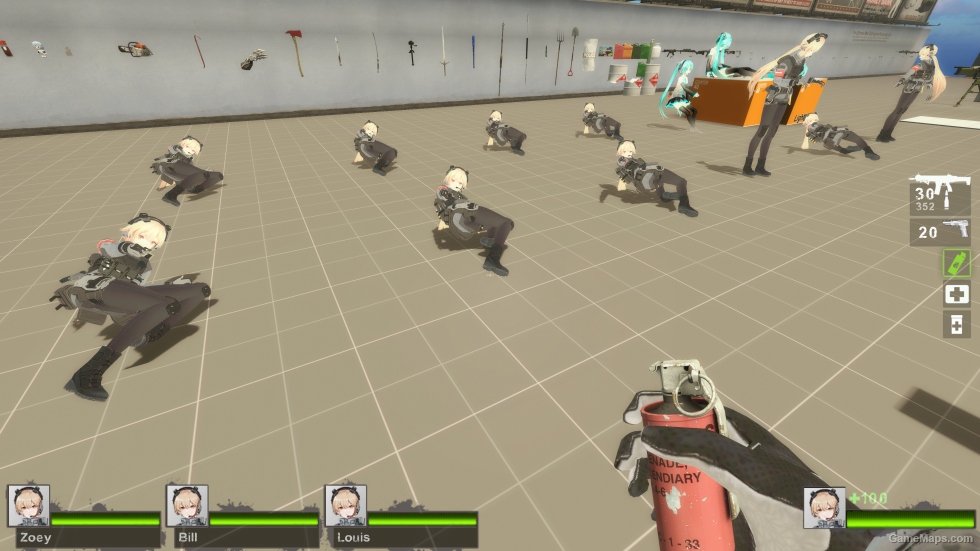 Only GF2 Groza Zoey (Mod) for Left 4 Dead 2 - GameMaps.com