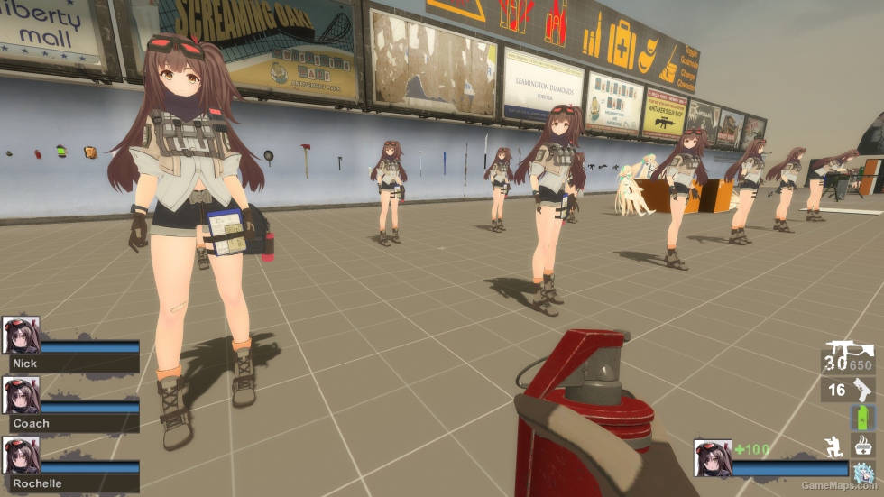 Only GF2 Mayling Shen Zoey (request) (Mod) for Left 4 Dead 2 - GameMaps.com