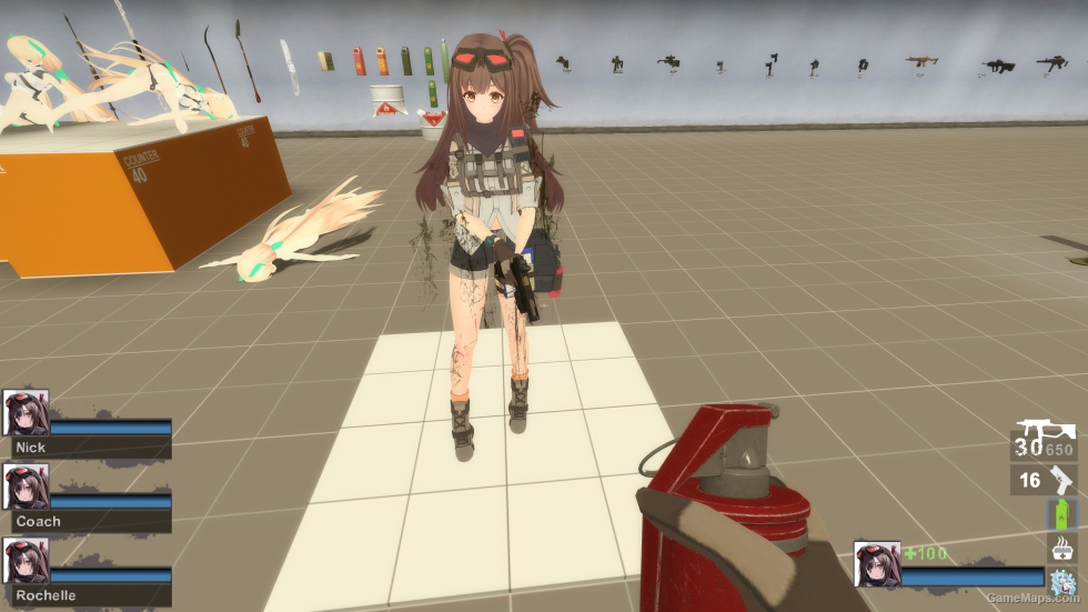 Only GF2 Mayling Shen Zoey (request) (Mod) for Left 4 Dead 2 - GameMaps.com