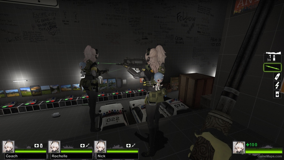 Only GF2 Peritya Zoey (request) (Mod) for Left 4 Dead 2 - GameMaps.com