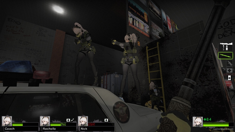 Only GF2 Peritya Zoey (request) (Mod) for Left 4 Dead 2 - GameMaps.com