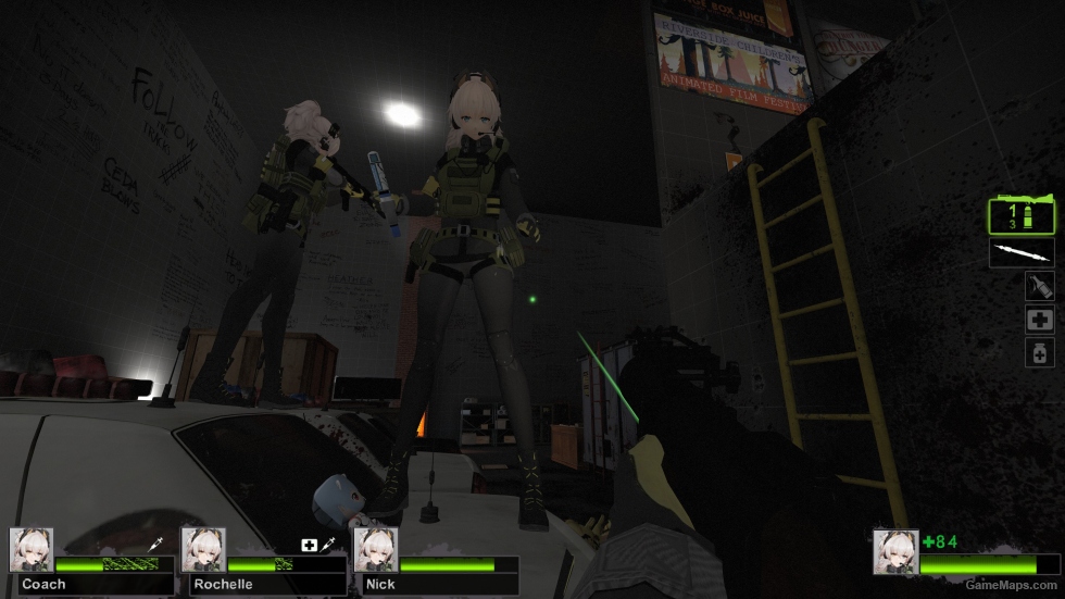 Only GF2 Peritya Zoey (request) (Mod) for Left 4 Dead 2 - GameMaps.com