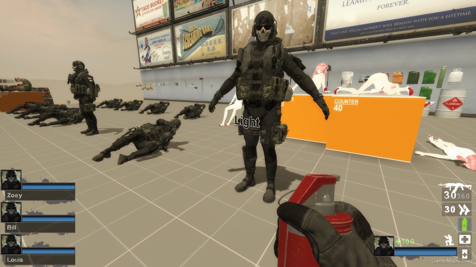 Only Ghost UDT C (request) (Mod) for Left 4 Dead 2 - GameMaps.com