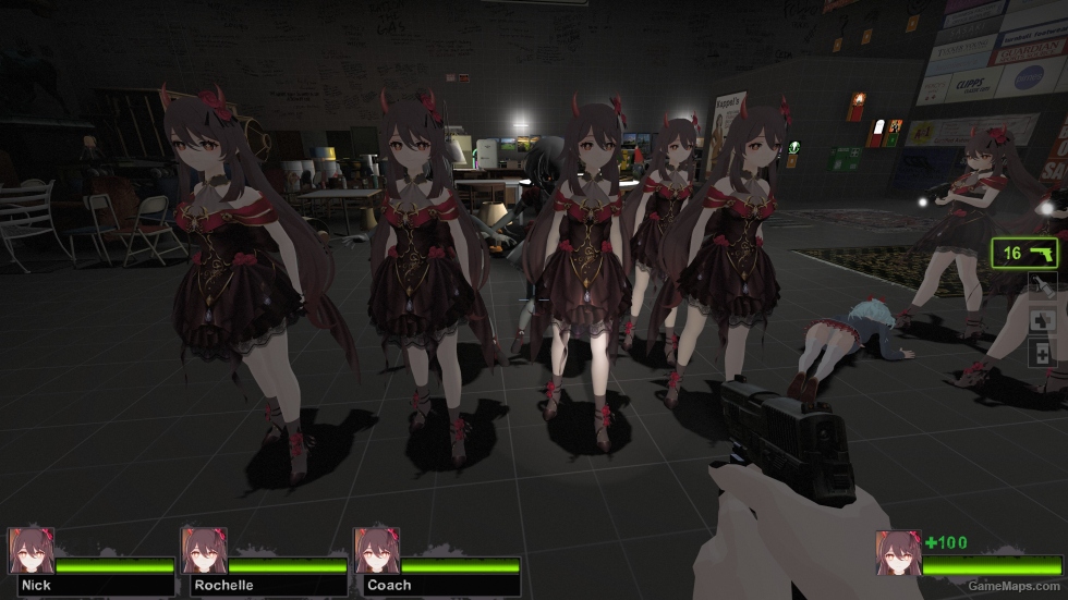 Only GI Devil Hutao Zoey (request) (Mod) for Left 4 Dead 2 - GameMaps.com