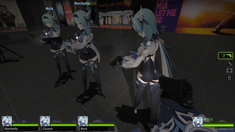 Only GI Eula Lawrence Zoey (request) (Mod) for Left 4 Dead 2 - GameMaps.com