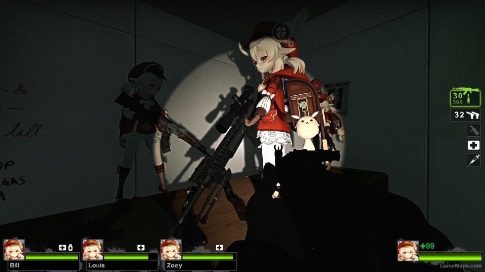 Only GI KLEE Zoey (request) (Mod) for Left 4 Dead 2 - GameMaps.com