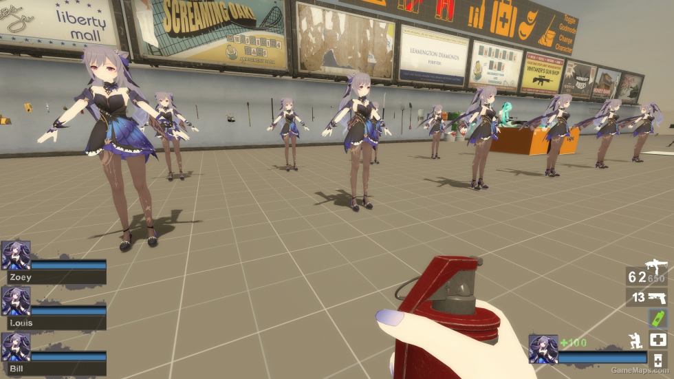 Only GI KO Splendor1 Zoey (request) (Mod) for Left 4 Dead 2 - GameMaps.com