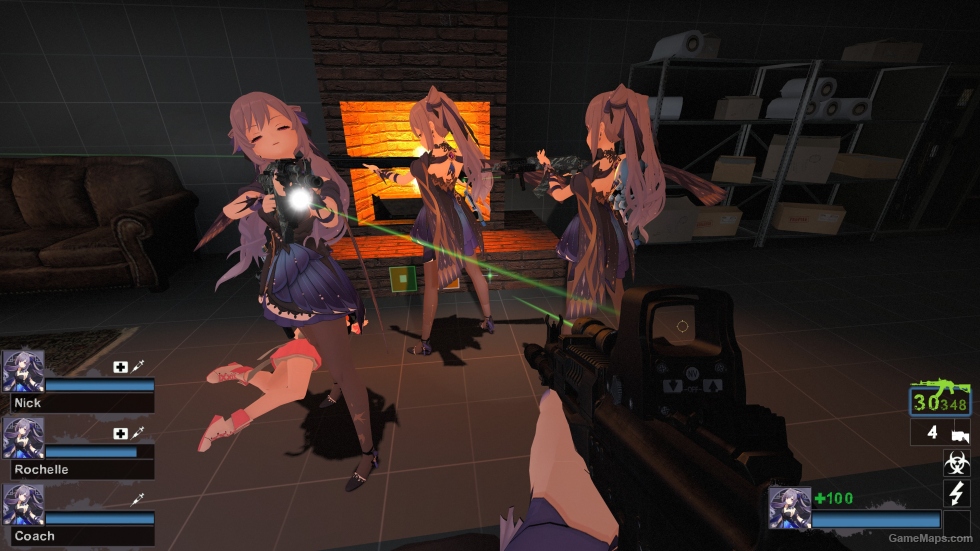 Only GI KO Splendor1 Zoey (request) (Mod) for Left 4 Dead 2 - GameMaps.com